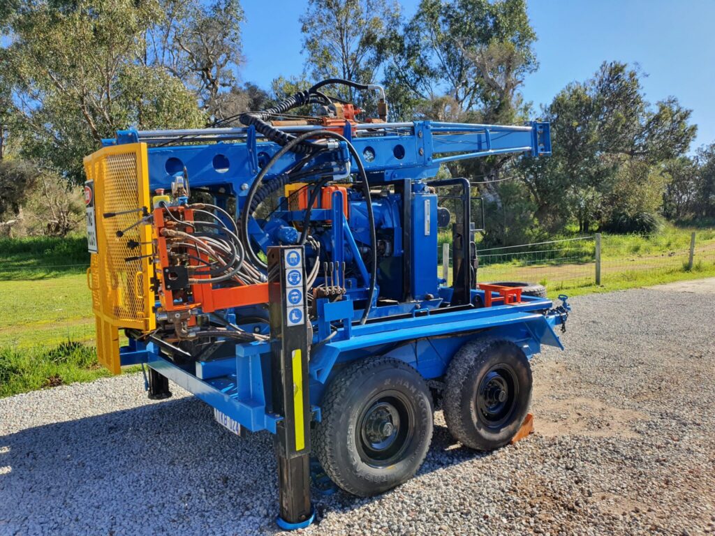 Drill Rigs For Sale | Rig Sales Australia › Jacro trailer-mounted